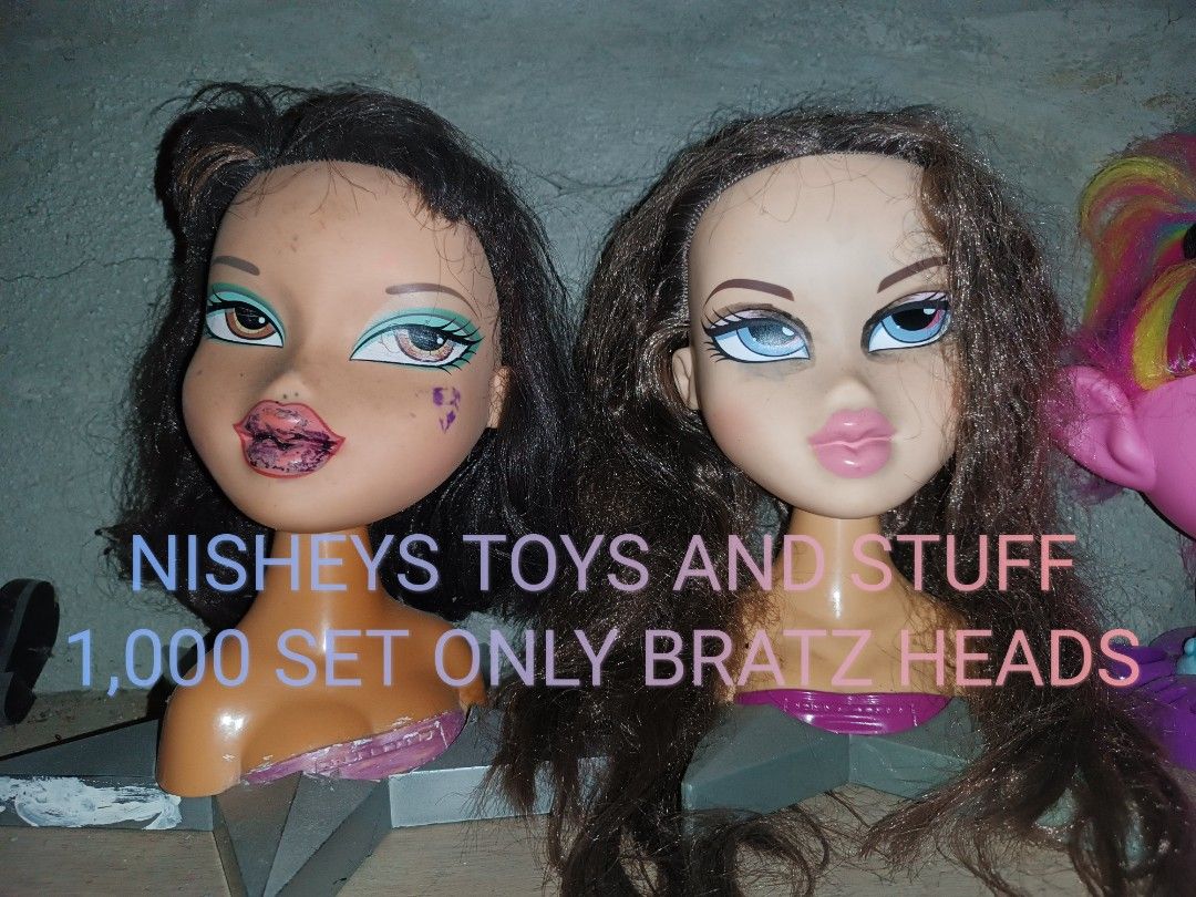 BRATZ STYLING HEAD SET ONLY 1K ,let go collection no more lp, Hobbies ...