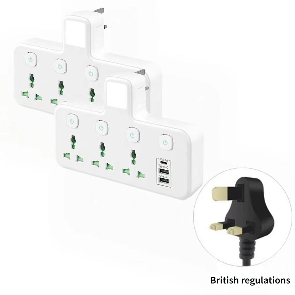 British Standard Socket Wireless Multifunctional Electric Light With ...