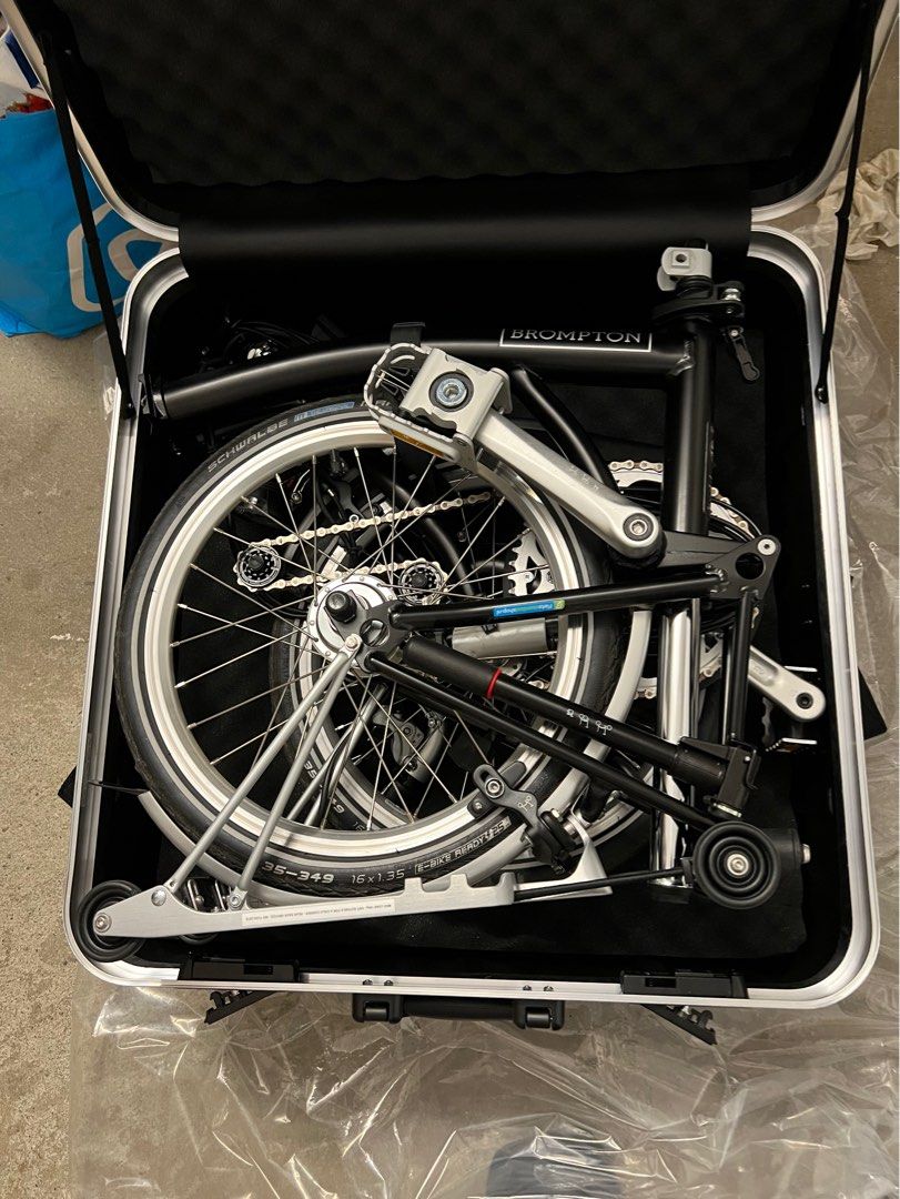 B&W travel case for Brompton, Hobbies & Toys, Travel, Luggage on Carousell