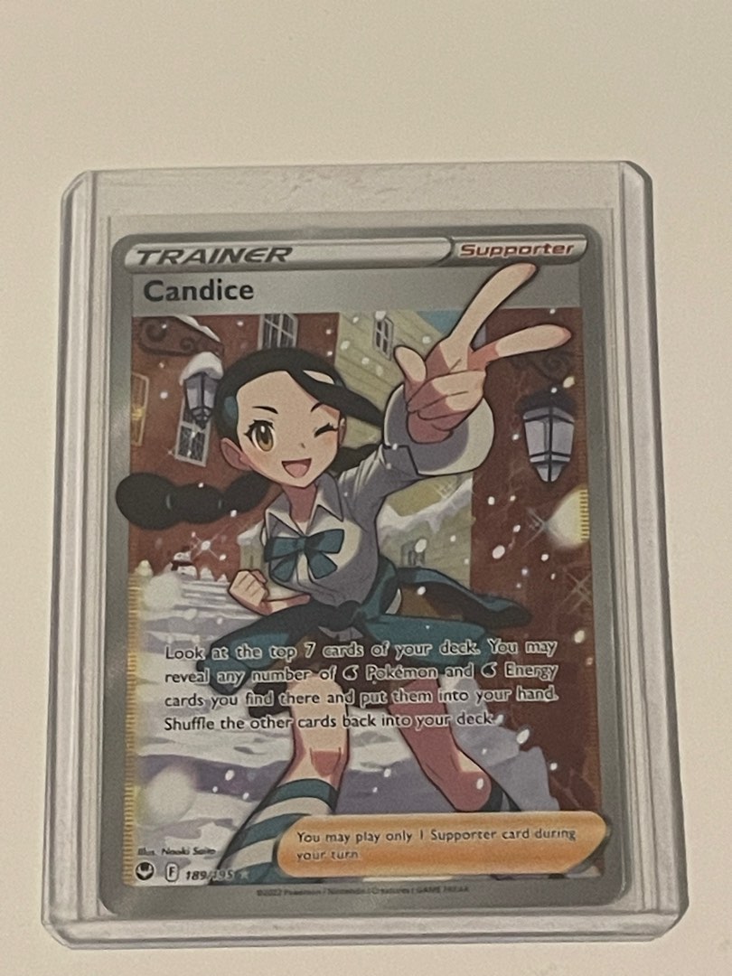 Candice trainer card, Hobbies & Toys, Toys & Games on Carousell