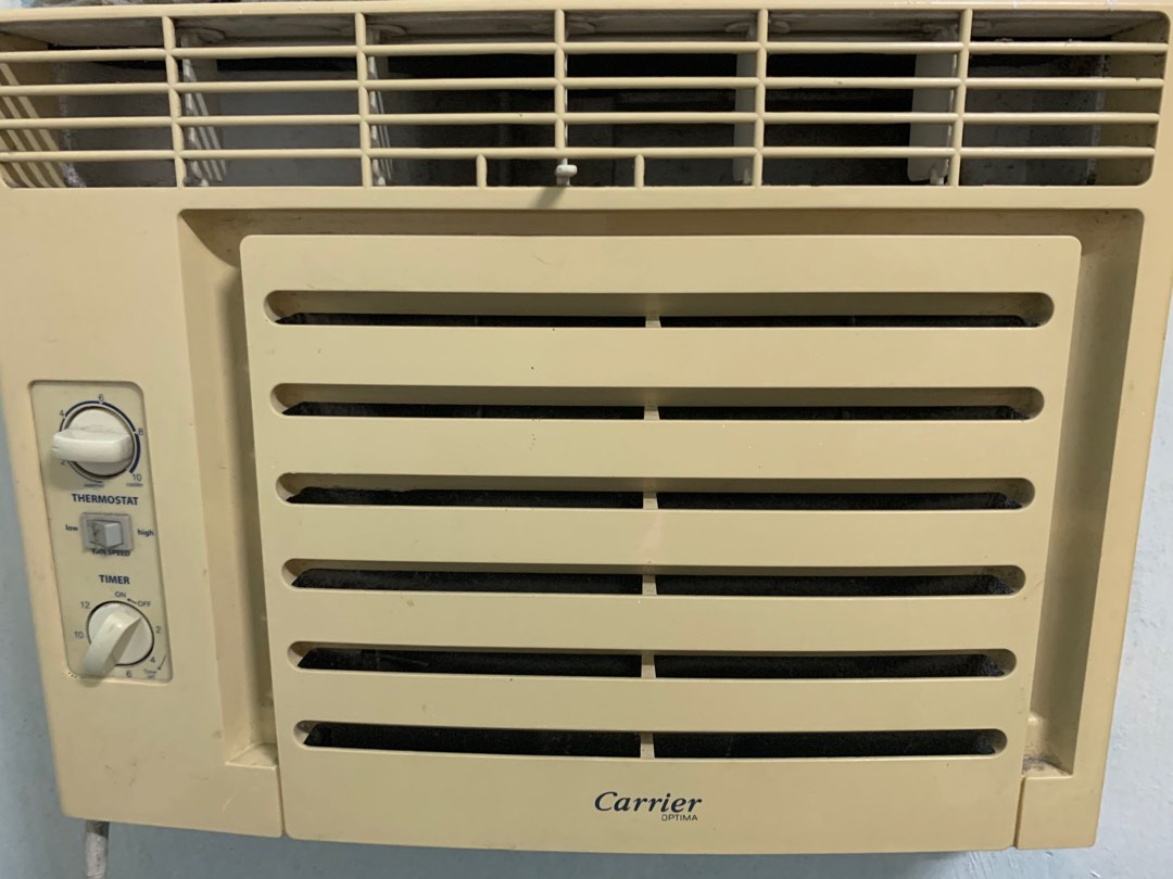 Cavite Trece Area lang po Carrier Optima Window Type Aircon .5HP, TV ...