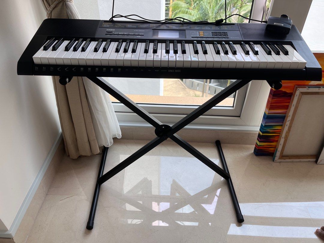Casio Keyboard CTK-2500, Hobbies & Toys, Music & Media, Musical Instruments on Carousell