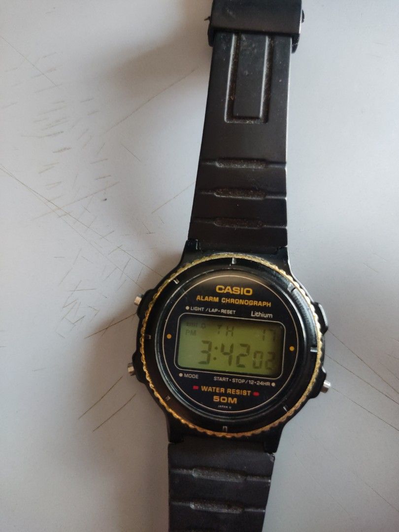 Casio Vintage w74, Men's Fashion, Watches & Accessories, Watches on ...