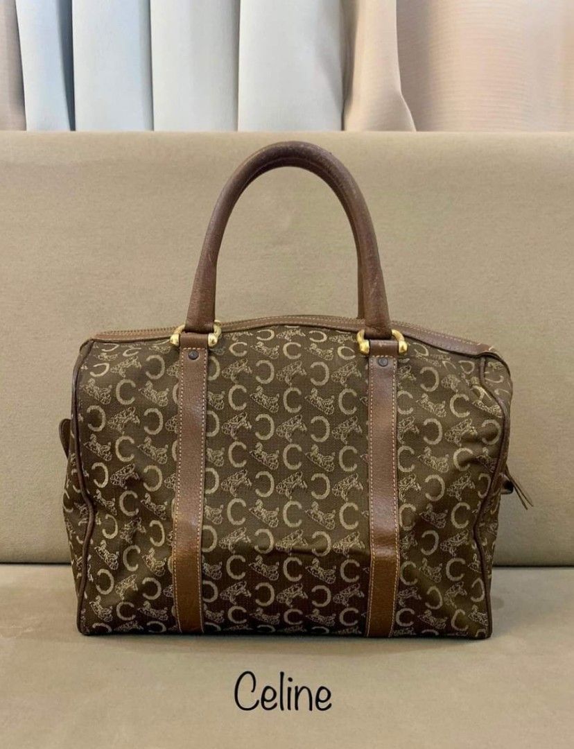 Celine Monogram Boston Bag on Carousell