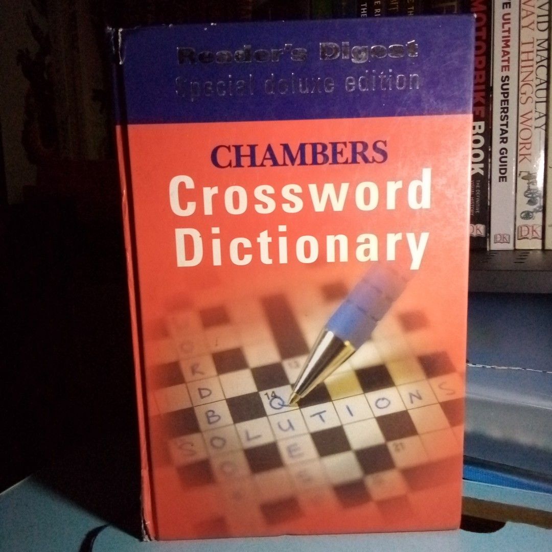 CHAMBER'S BIG Crossword Dictionary, Hobbies & Toys, Books & Magazines ...