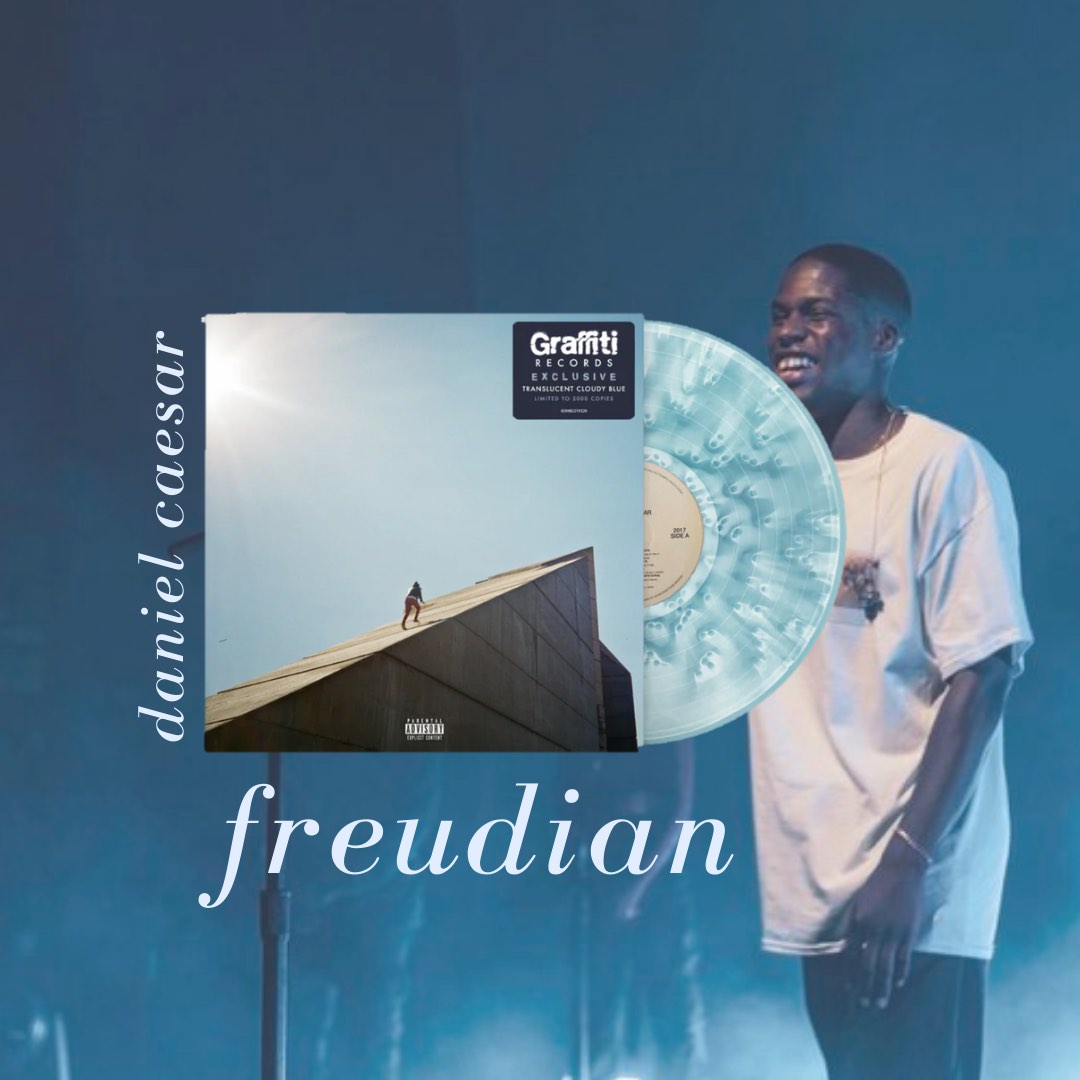 INSTOCK daniel caesar - freudian translucent cloudy blue vinyl, Hobbies ...