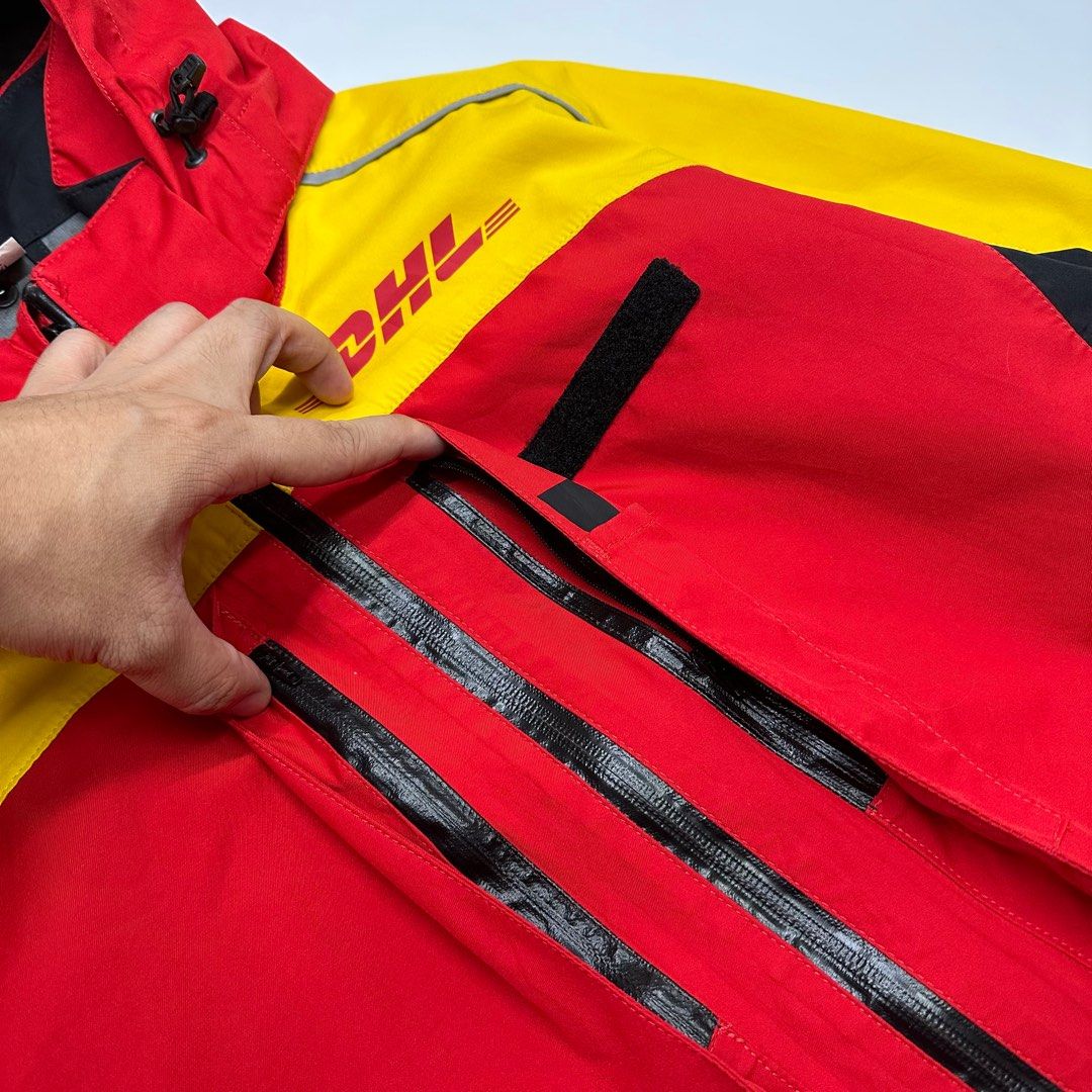 DHL WINDBREAKER, Men's Fashion, Coats, Jackets and Outerwear on Carousell