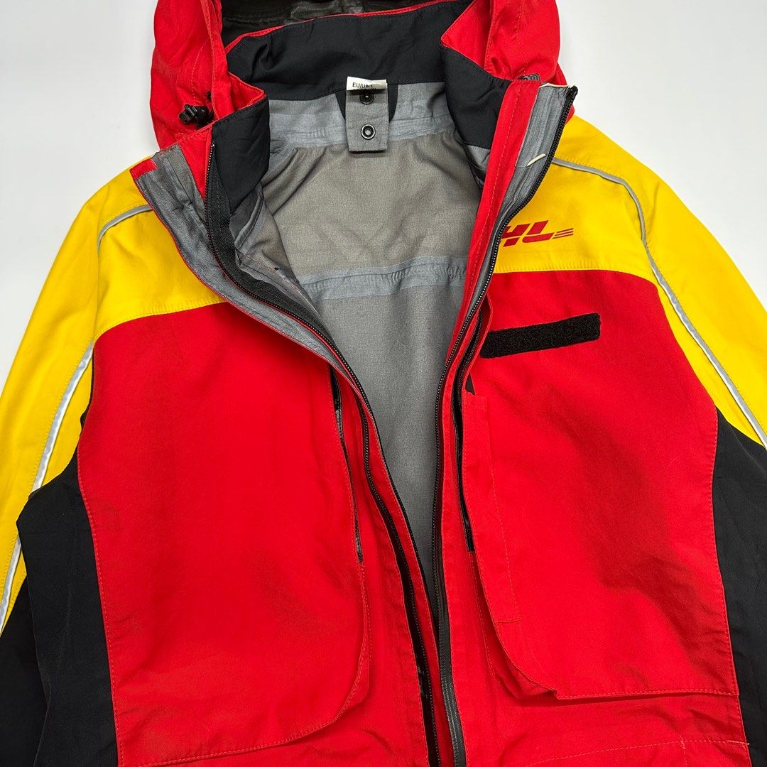 DHL WINDBREAKER, Men's Fashion, Coats, Jackets and Outerwear on Carousell
