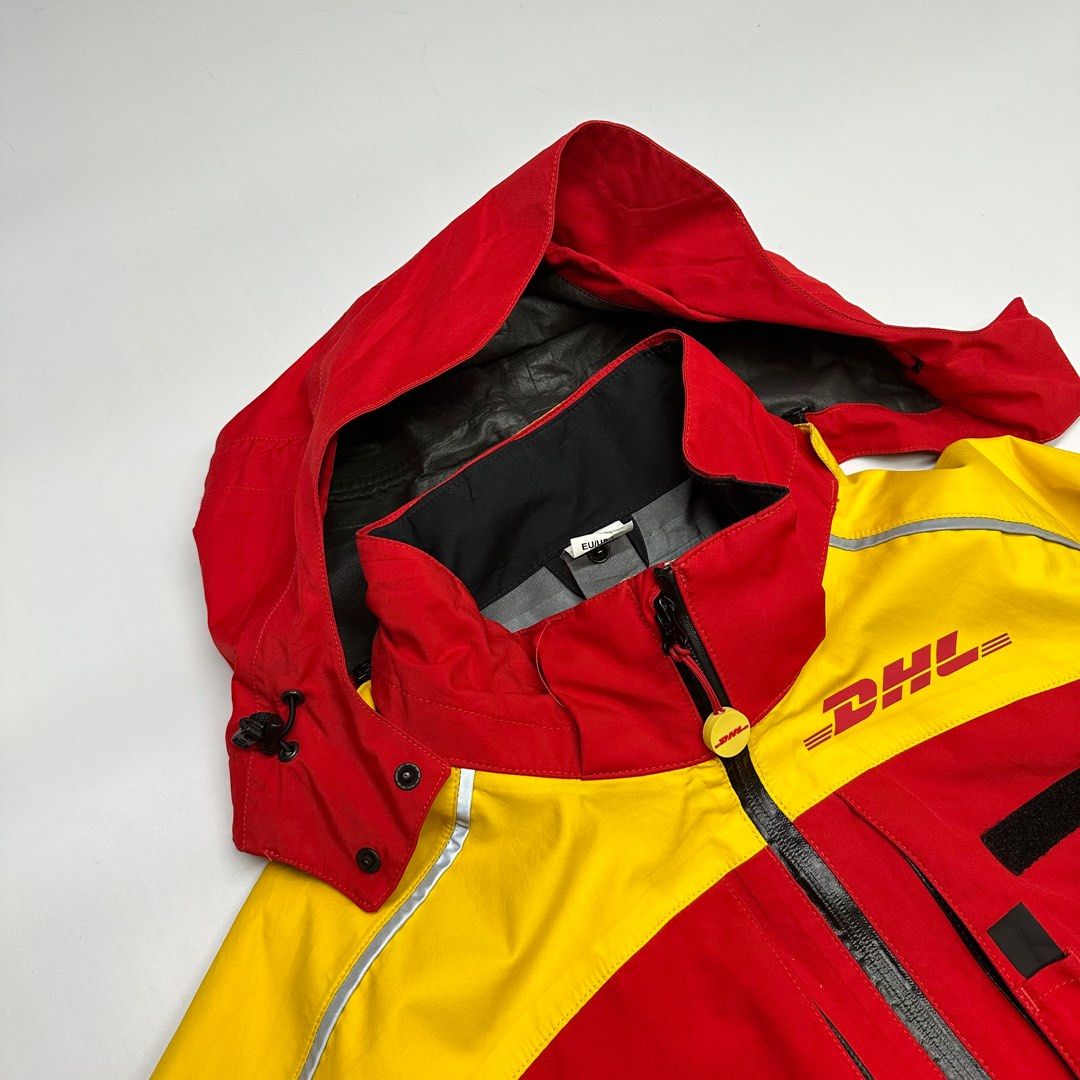 DHL WINDBREAKER, Men's Fashion, Coats, Jackets and Outerwear on Carousell
