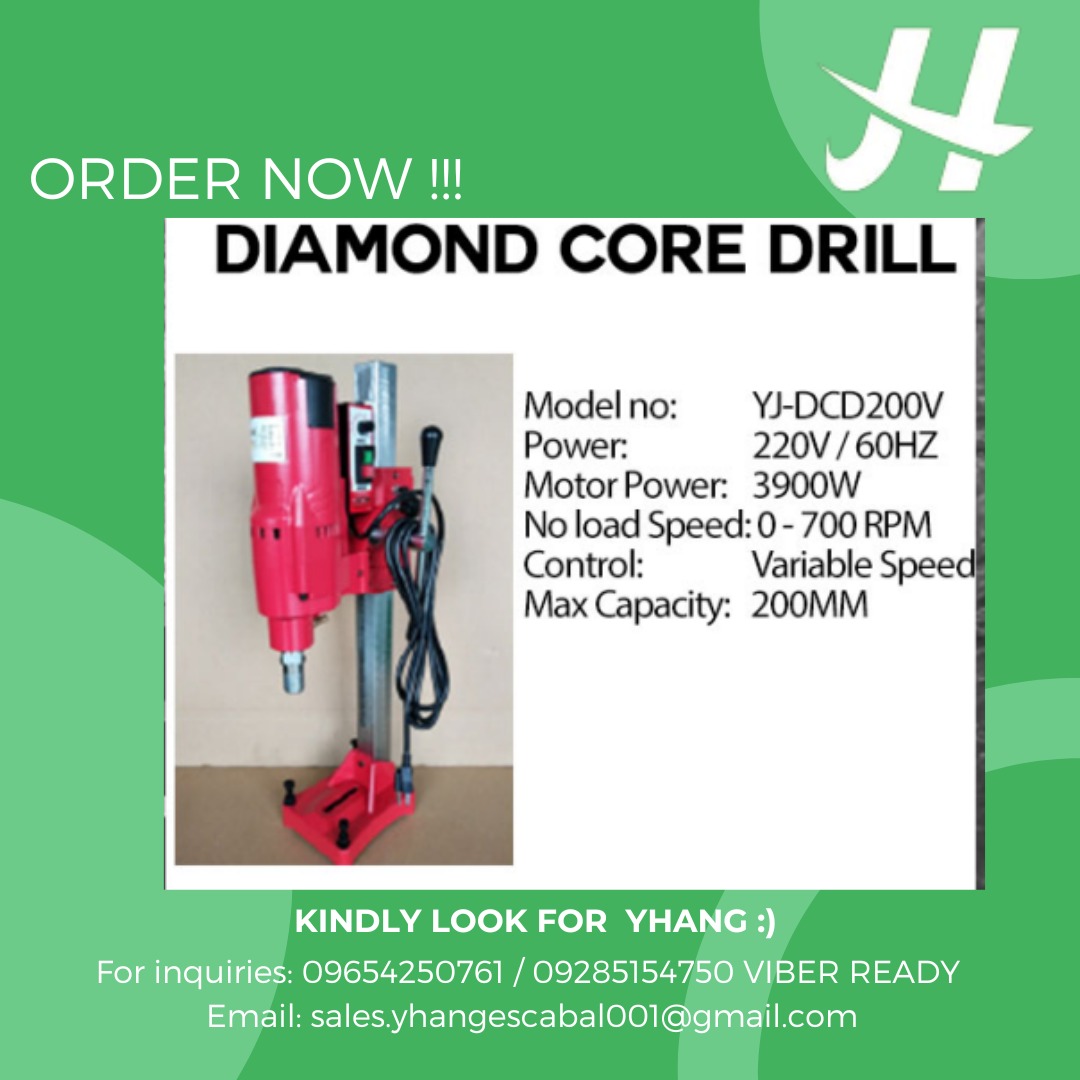 Diamond core drill, Commercial & Industrial, Construction Tools ...
