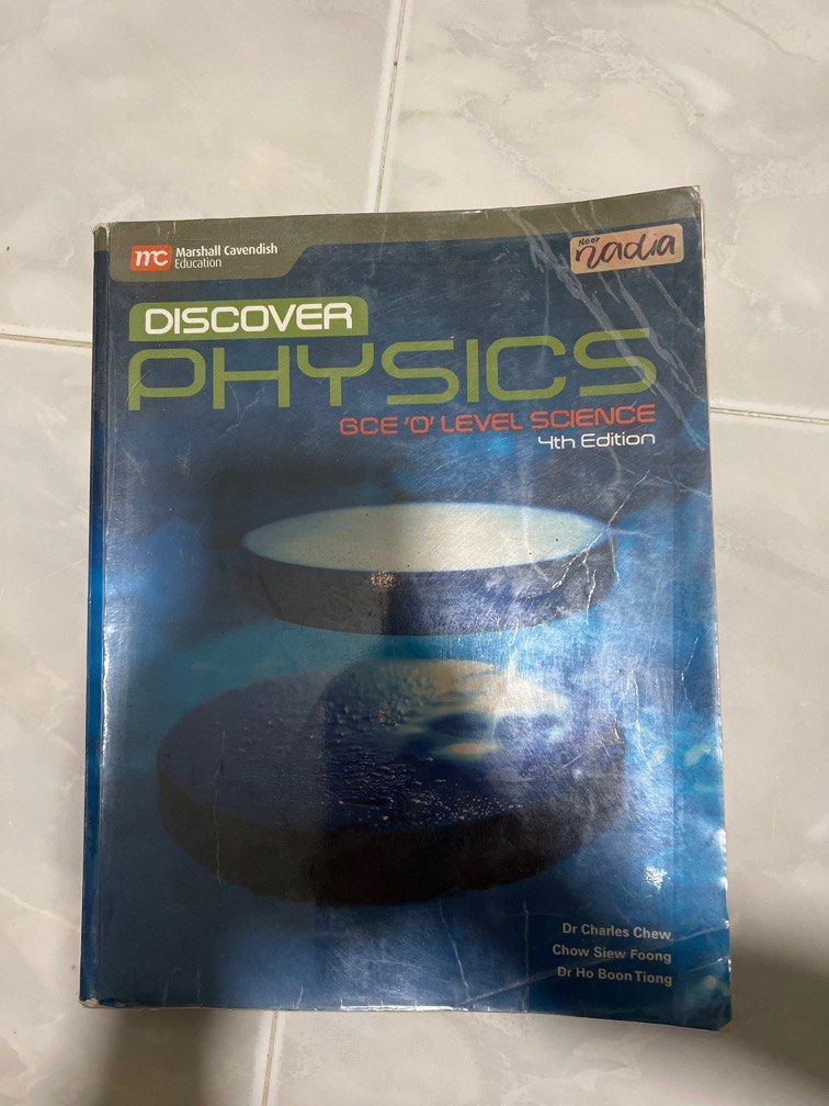 Discover Physics Textbook, Hobbies & Toys, Books & Magazines, Textbooks ...