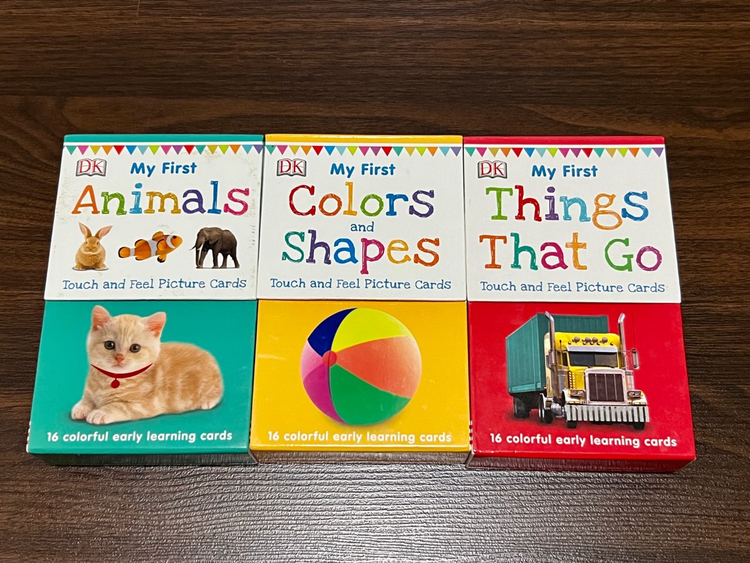 DK My First Flash Cards (set of 3), Hobbies & Toys, Books & Magazines ...