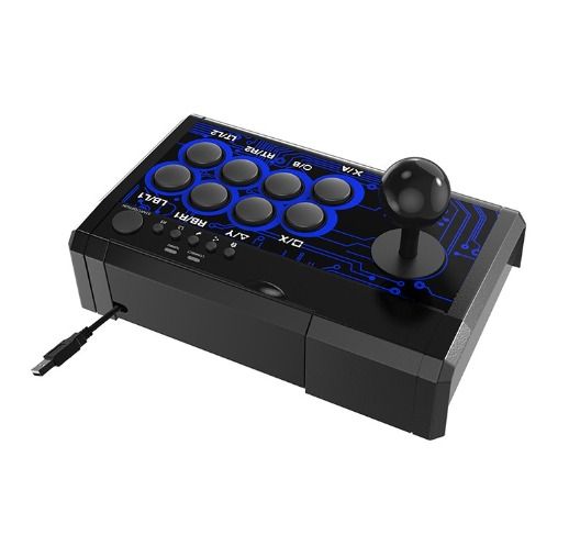 DOBE 7-IN-1 Arcade Fighting Stick Controller for Switch / PS4 / XBOX ...