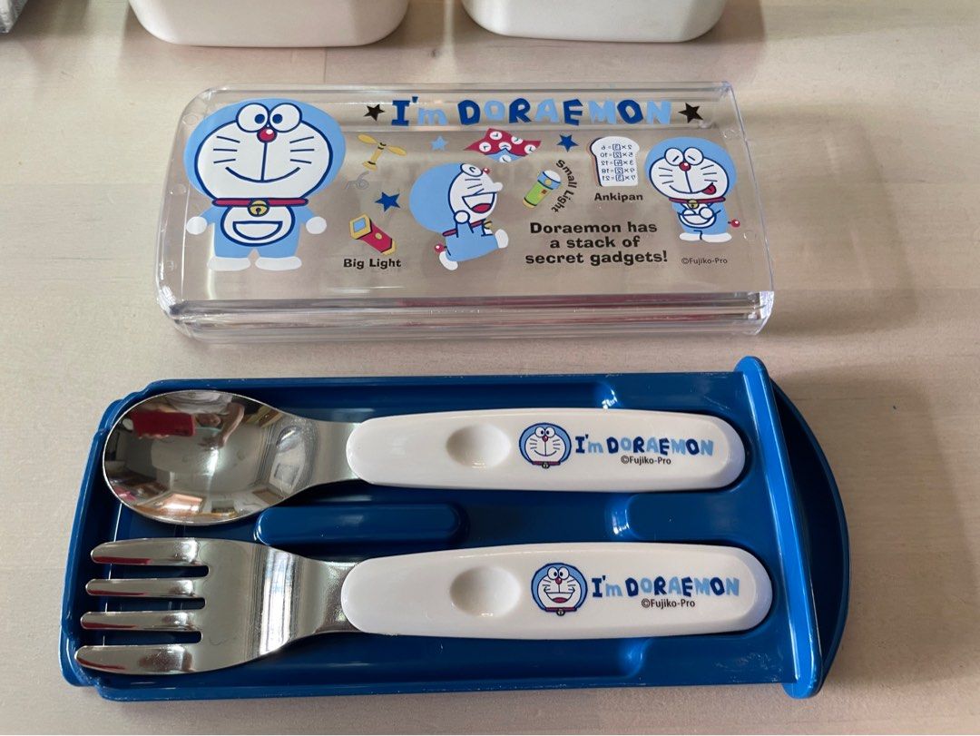 Doraemon Cutlery Toy Story Food Container, Babies & Kids, Nursing ...