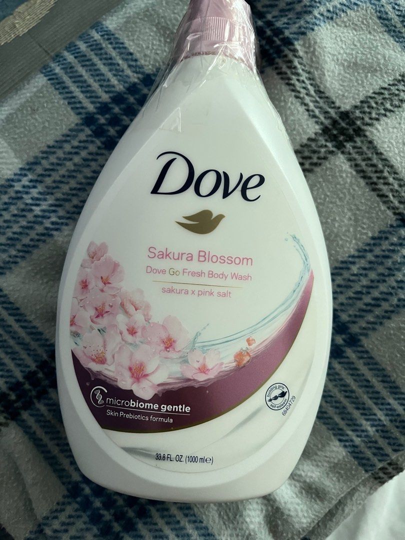 Dove Go Fresh Body Wash (Sakura Blossom) 1000mL, Beauty & Personal Care ...