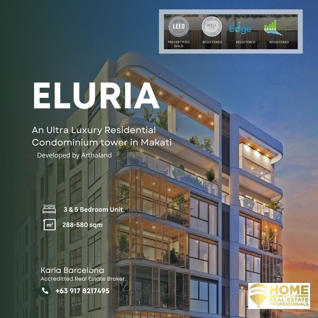 Eluria by Arthaland | Ultra Luxury Pre-selling Residential Condominium ...