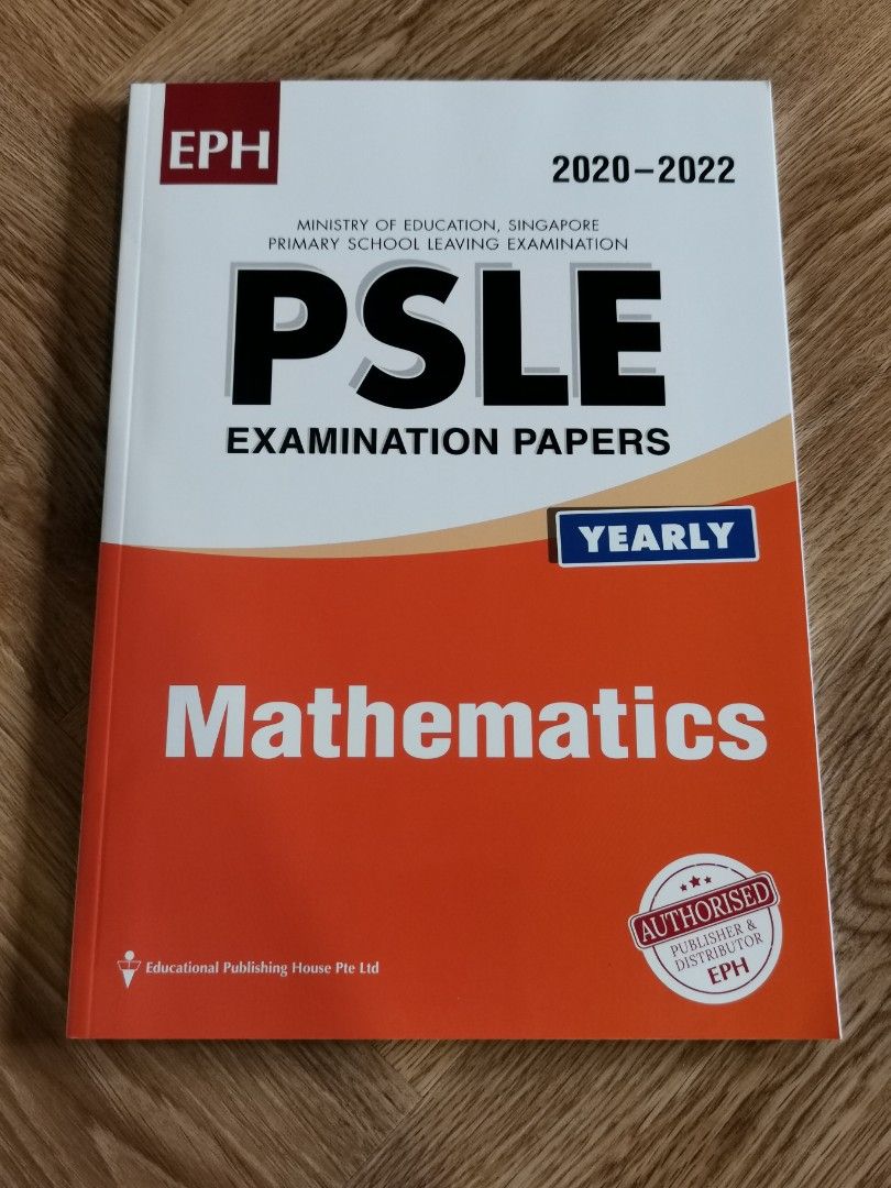 EPH PSLE Mathematics Examination Papers, Hobbies & Toys, Books ...