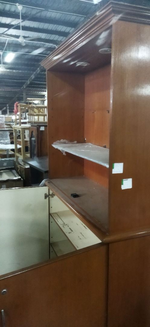 (F20060649) Wooden Office Display Cabinet | Kabinet Pejabat Kayu ...