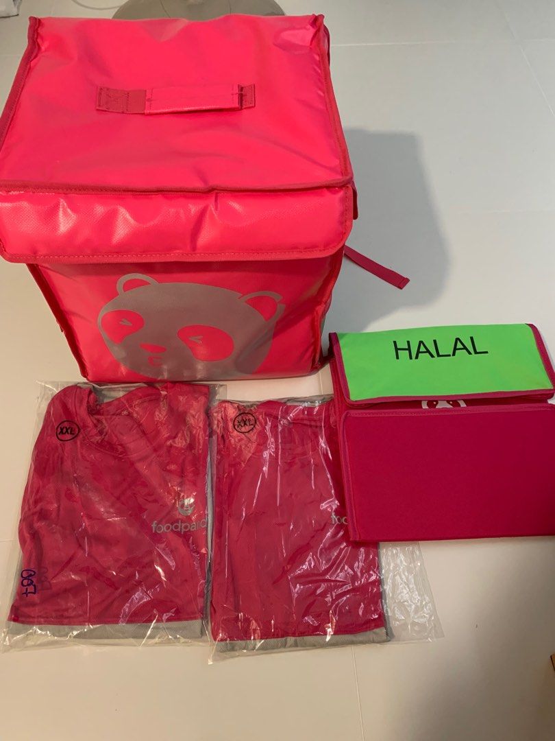 Foodpanda Rider Set, Motorcycles, Motorcycle Accessories on Carousell