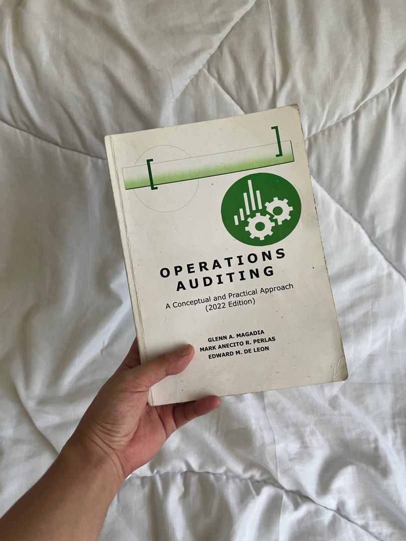 FOR SALE: Operations Auditing By Magadia, Perlas and De Leon, Hobbies ...