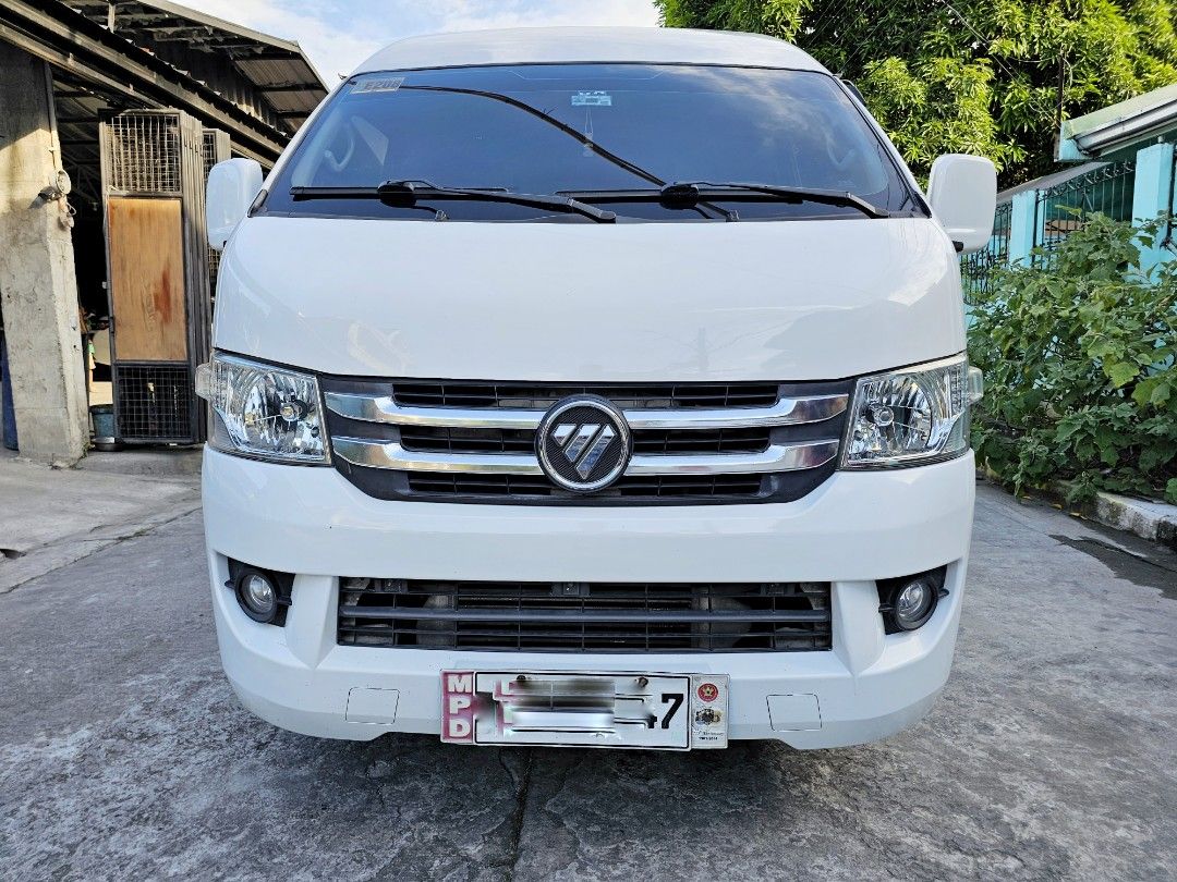 Foton transvan hi roof 2019 manual diesel mt hi-roof view traveller ...