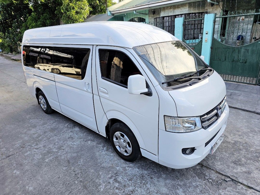 Foton transvan hi roof 2019 manual diesel mt hi-roof view traveller ...