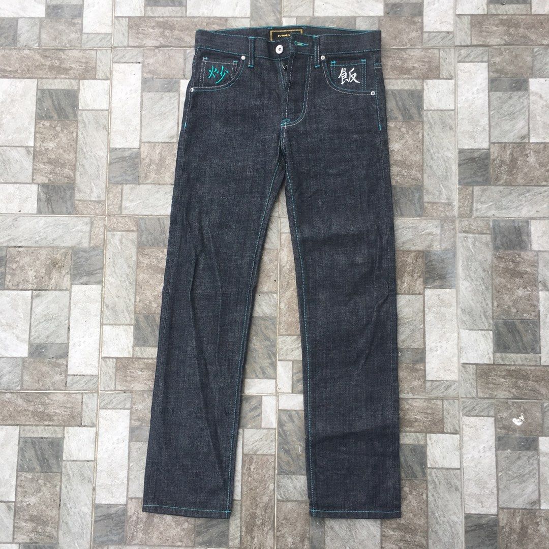 Friedrice Selvedge Denim, Men's Fashion, Bottoms, Jeans on Carousell