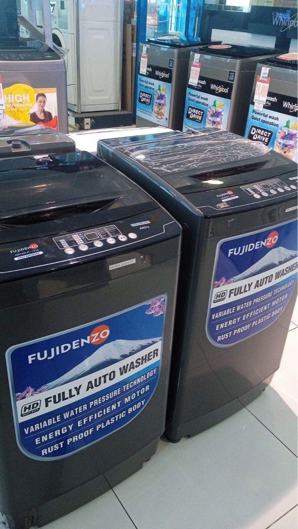 FUJIDENZO TOP LOAD AUTOMATIC WASHING MACHINE, TV & Home Appliances ...