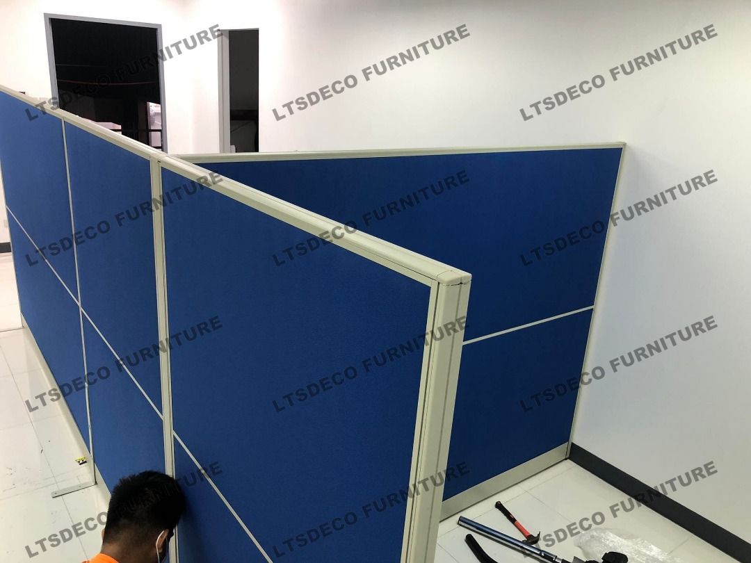 Full Fabric Wall Panel Office Partition on Carousell