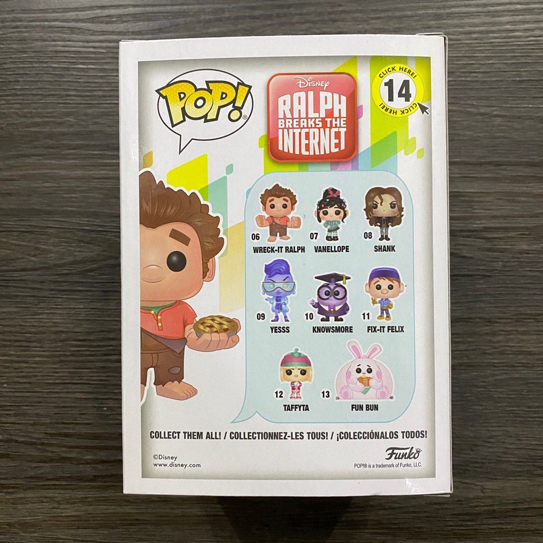 Funko Pop #14: Disney Ralph Breaks The Internet - Wreck-It Ralph ...