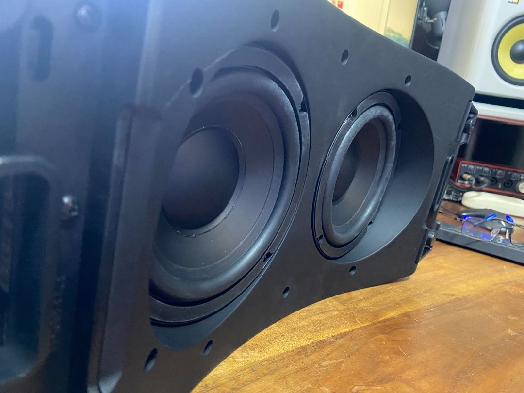 Fusion Active Sub Bass and Amplifier (MS-AB206) and 100W Speakers (MS ...