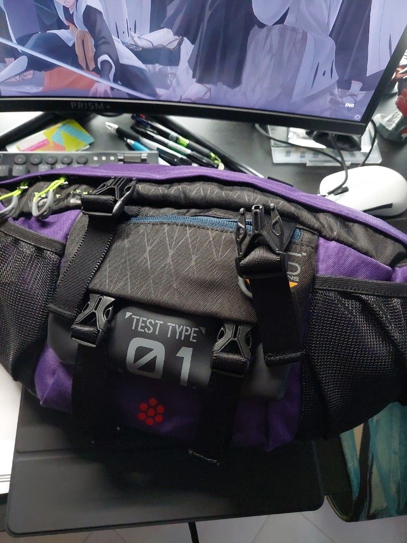 FX CREATIONS Evangelion Unit 01 cross body sling bag, Men's Fashion ...