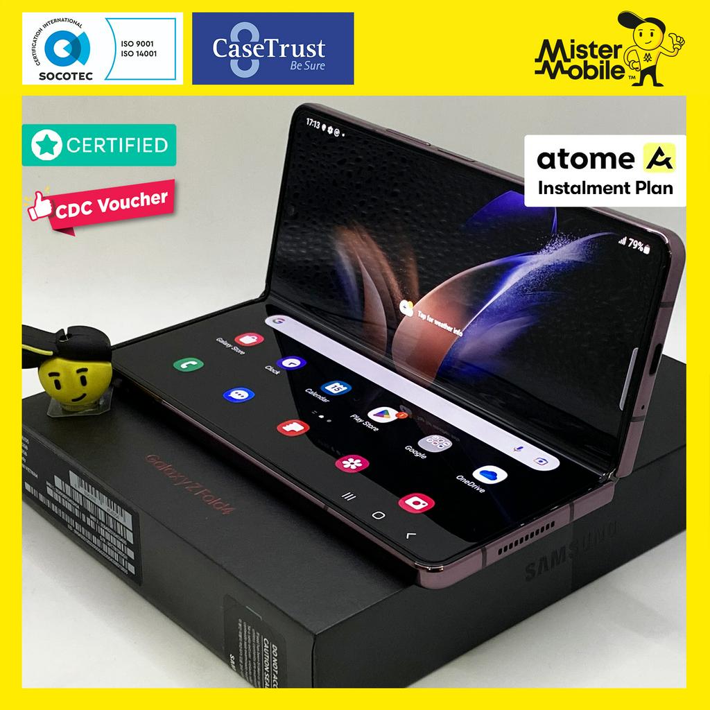 Galaxy Z Fold 4 Burgundy 512GB, Mobile Phones & Gadgets, Mobile Phones ...