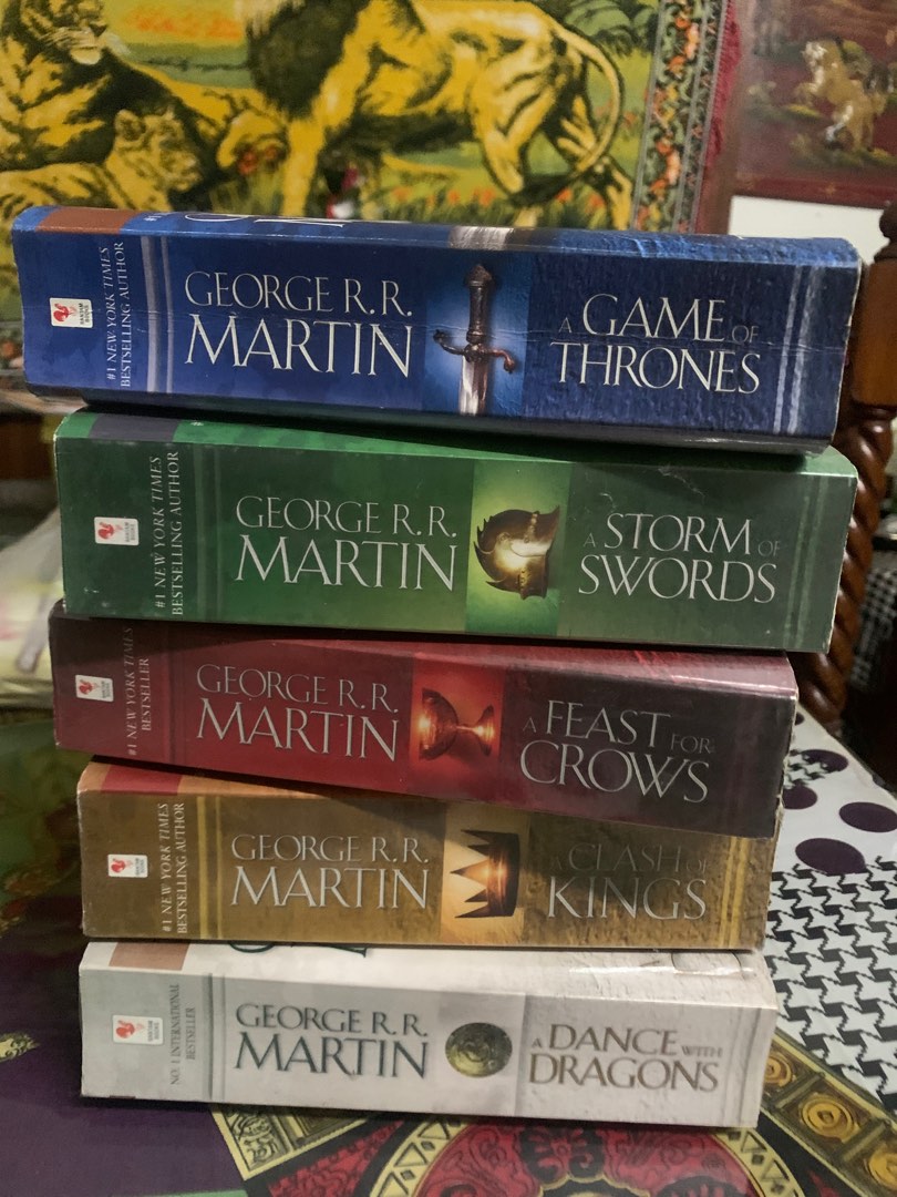 Game of Thrones - Book Set, Hobbies & Toys, Books & Magazines, Fiction ...