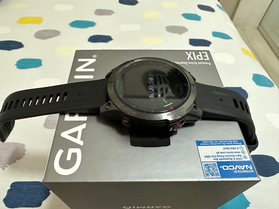 Garmin Epix 2 Titanium OLED Smartwatch on Carousell