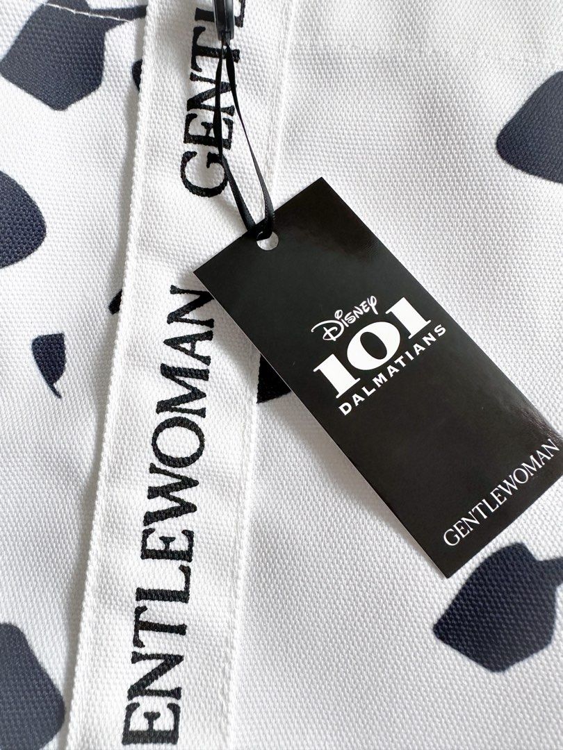 GENTLEWOMAN PONGO ALL OVER BOX TOTE BAG DALMATIANS, Women's Fashion ...