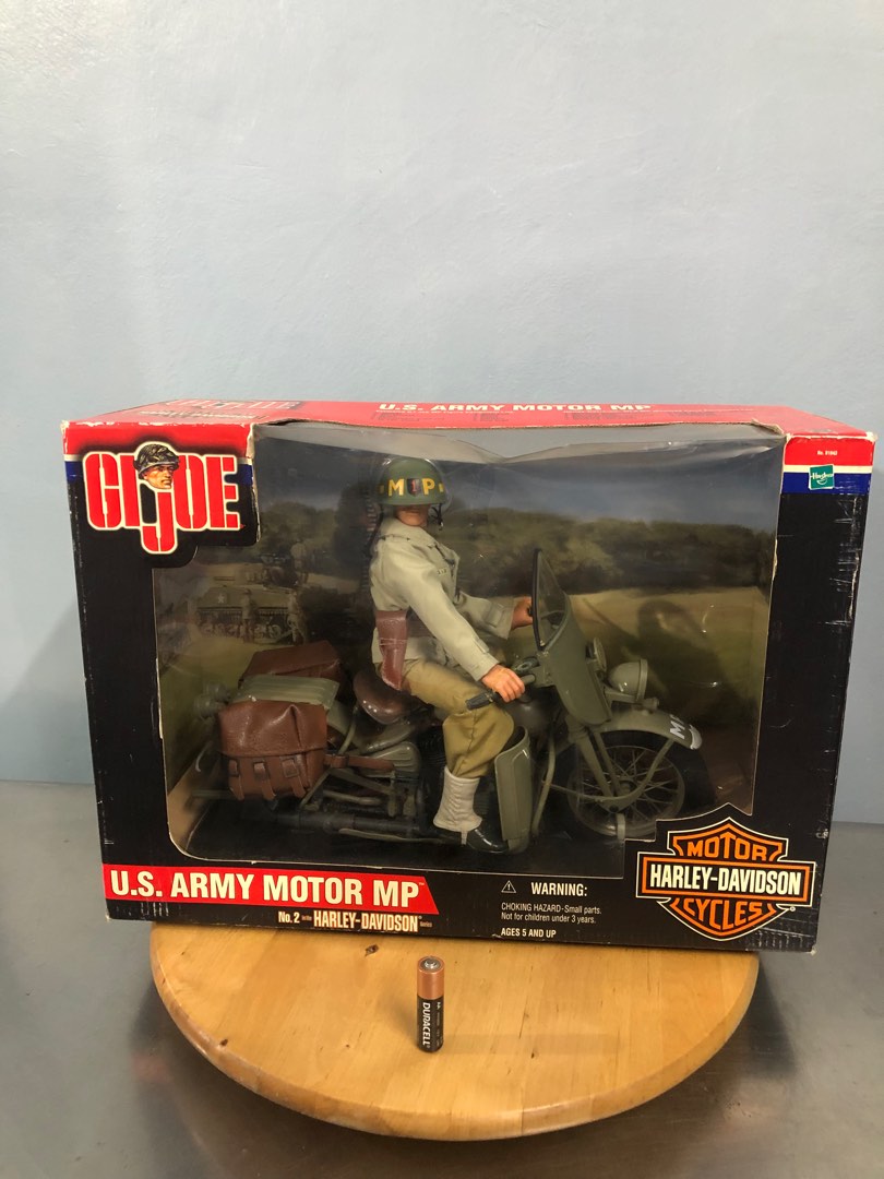GI JOE US ARMY MOTOR MP/harley-davidson on Carousell