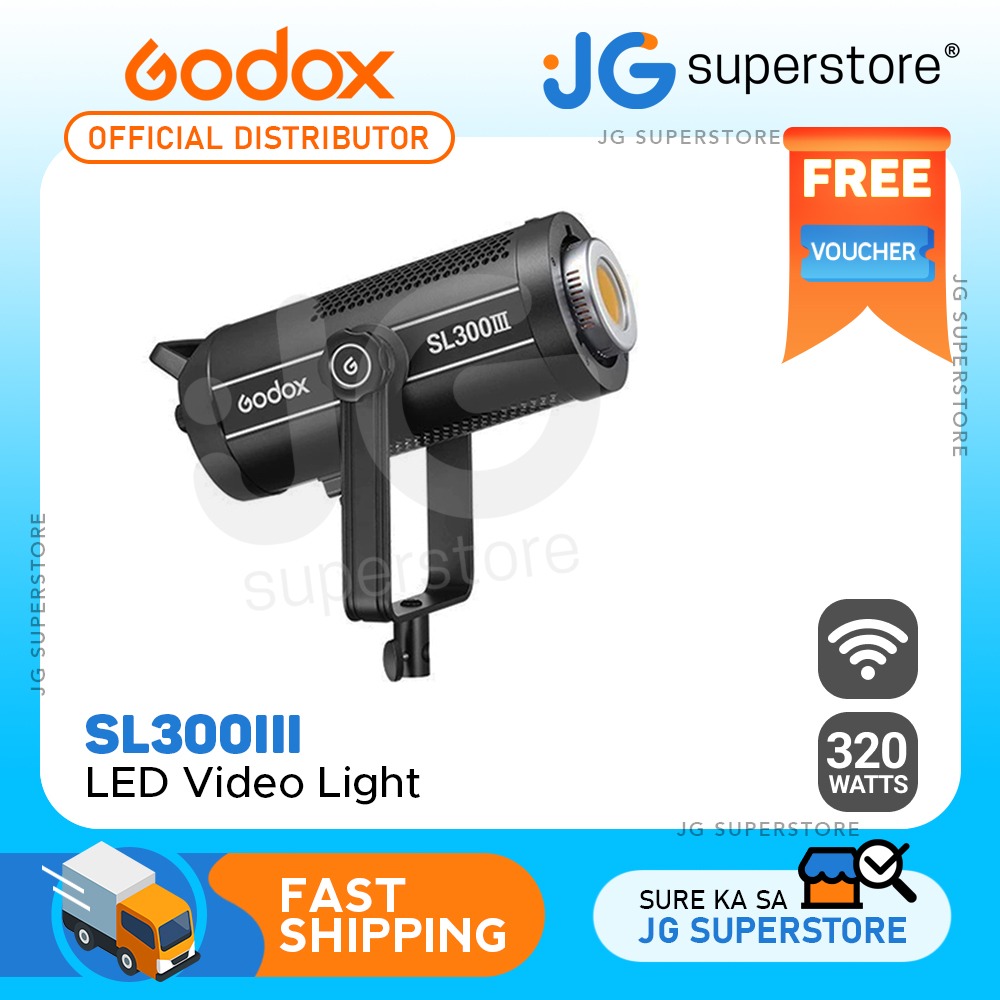 Godox SL300III Daylight 5600K Wireless LED Video Light with Bowens ...