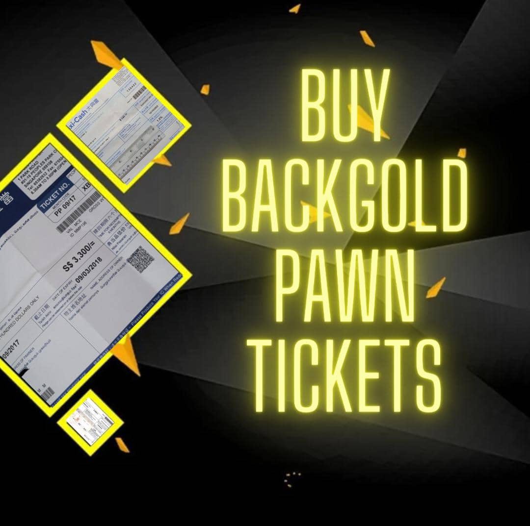 Gold pawn tickets, Men's Fashion, Watches & Accessories, Jewelry on ...