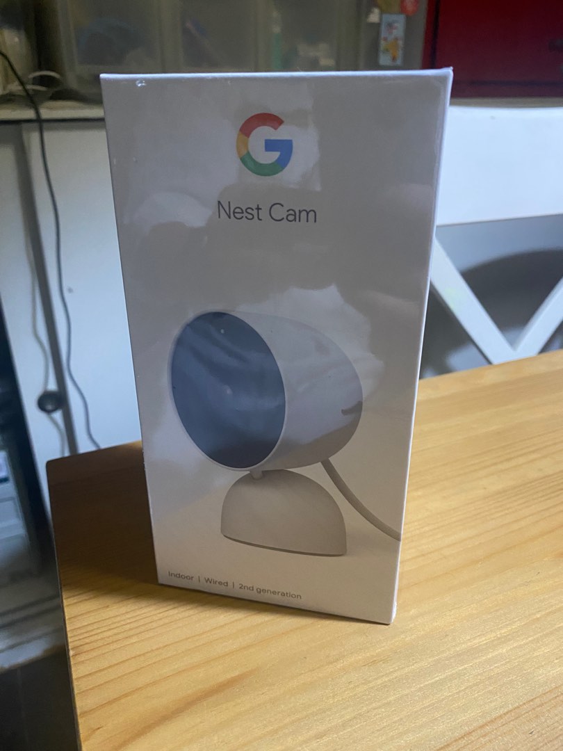 Google Nest Cam Indoor Wired 2nd Generation, Furniture & Home Living, Security & Locks, Security ...