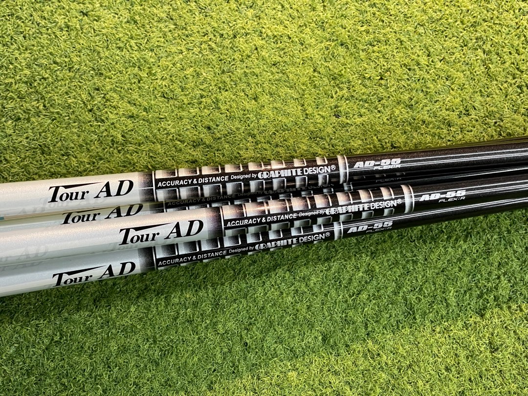Graphite Design Tour AD 55g graphite iron shafts - 5-GW - R flex - MINT ...