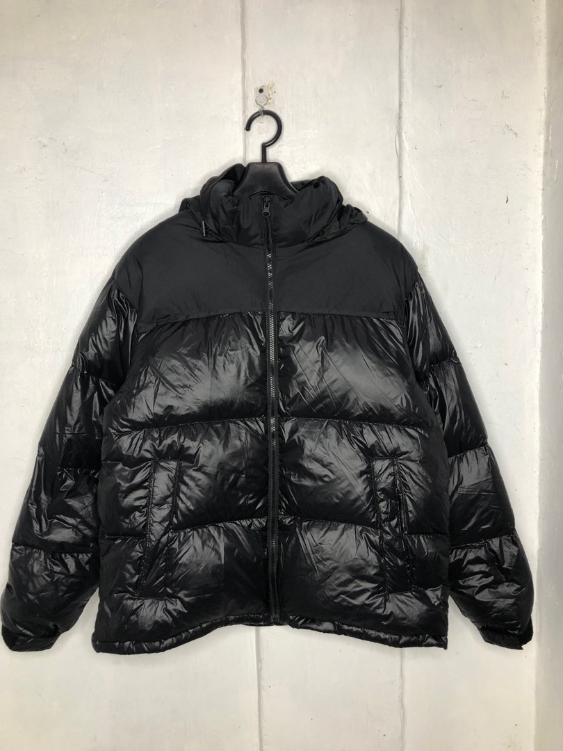 GU Black Down Puffer Jacket, Men's Fashion, Coats, Jackets and ...