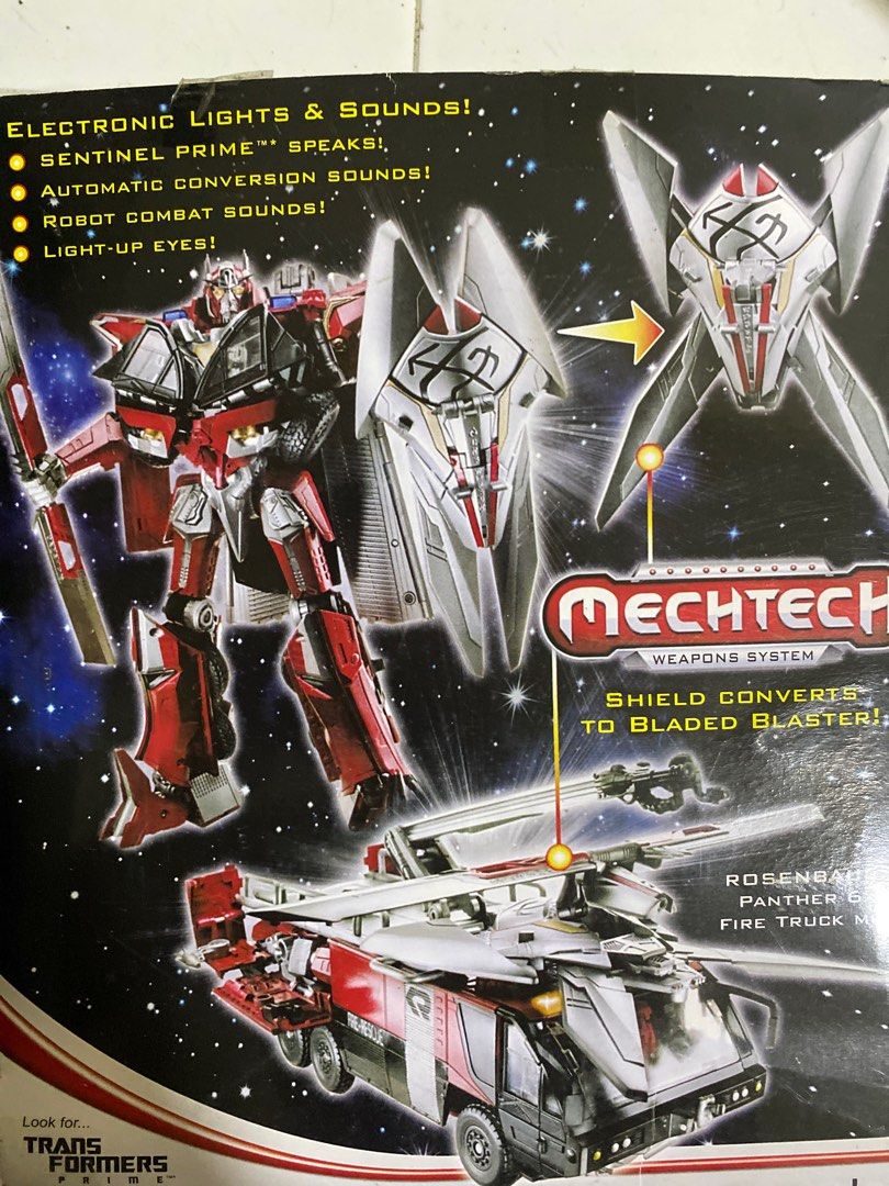 HASBRO Sentinel Prime, Hobbies & Toys, Toys & Games on Carousell