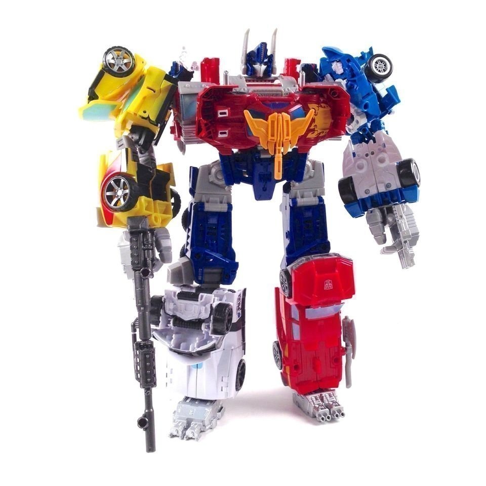 HASBRO TRANSFORMERS: COMBINER WARS ULTRA PRIME / OPTIMUS MAXIMUS SET ...