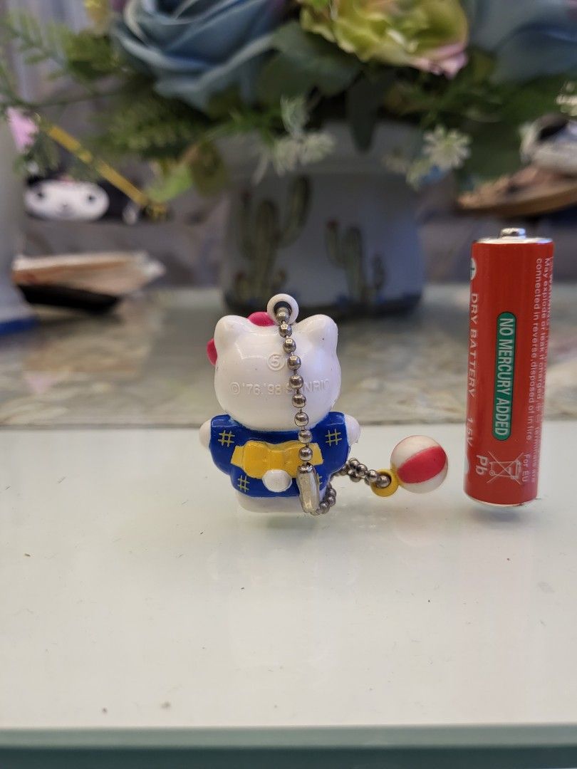 Hello Kitty Blue Kimono Keychain on Carousell