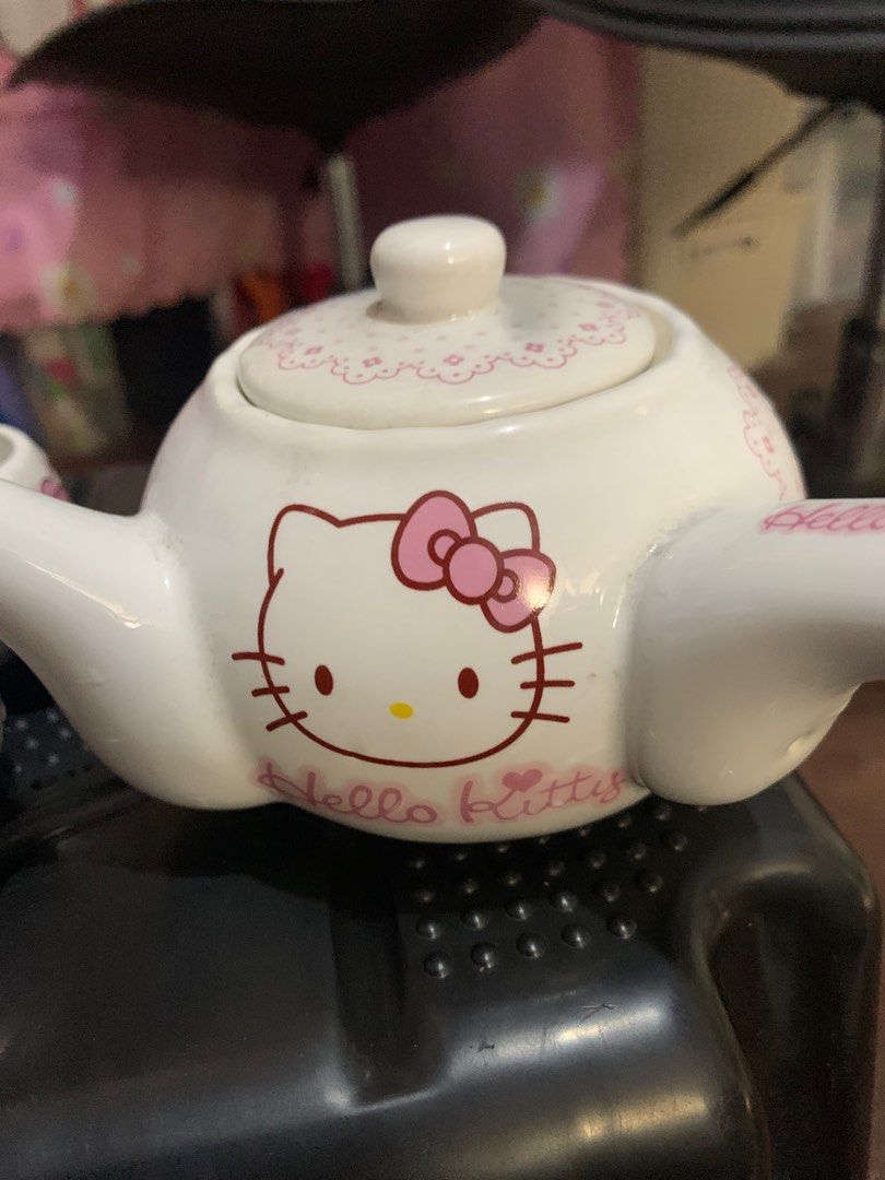 Hello Kitty tea cup set on Carousell