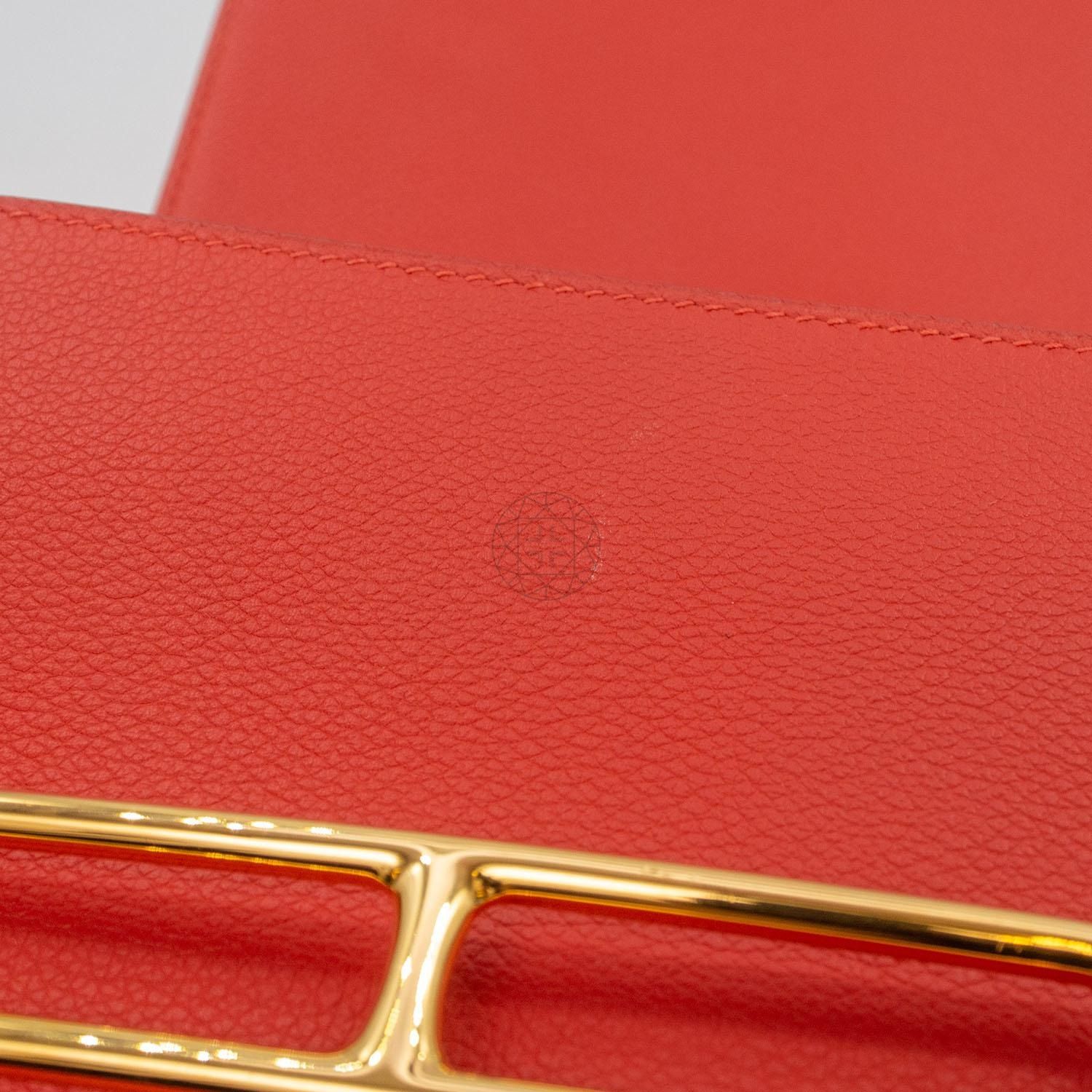 Hermes Roulis Mini 18 Bag in Rouge Tomate, Luxury, Bags & Wallets on ...