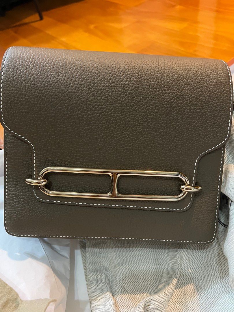Hermes Roulis 23, 名牌, 手袋及銀包 - Carousell