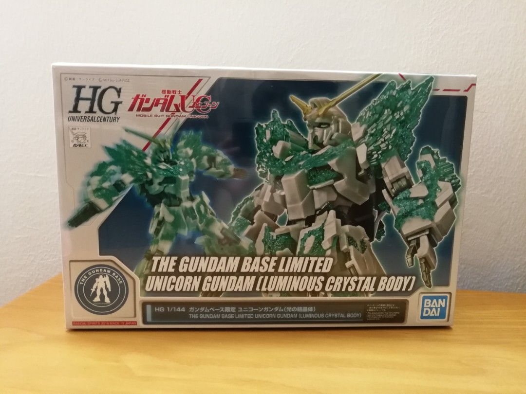 HG Gundam Unicorn Luminous Crystal Body, Hobbies & Toys, Toys & Games ...