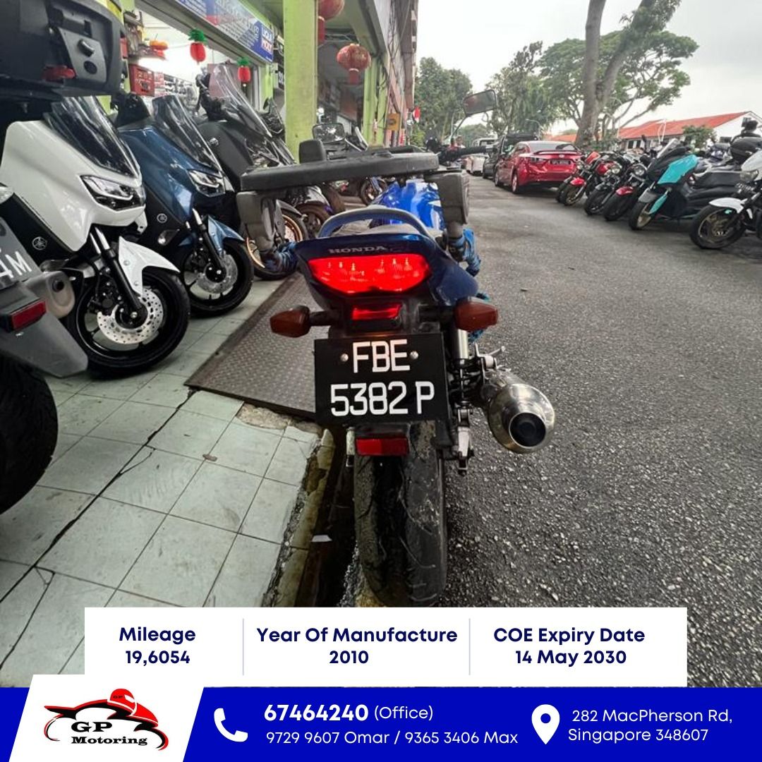 HONDA CB400 REVO | USED BIKE | MODEL 2010 | GP MOTORING, Motorcycles, Motorcycles for Sale ...